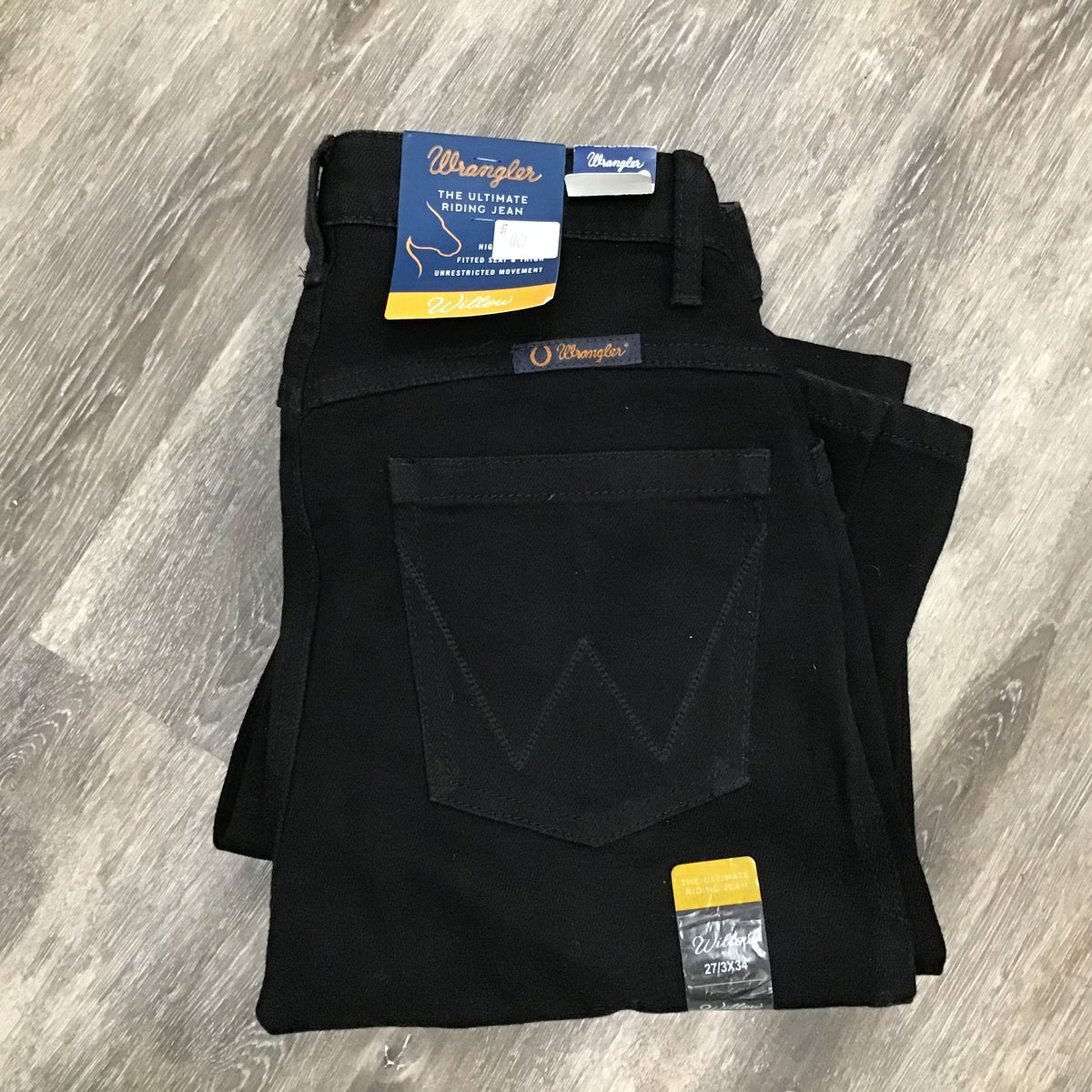 Wrangler “Willow” Women’s Black Jeans – KickingCowgirlDesigns