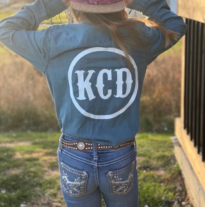 KCD Youth Rodeo Shirt – KickingCowgirlDesigns